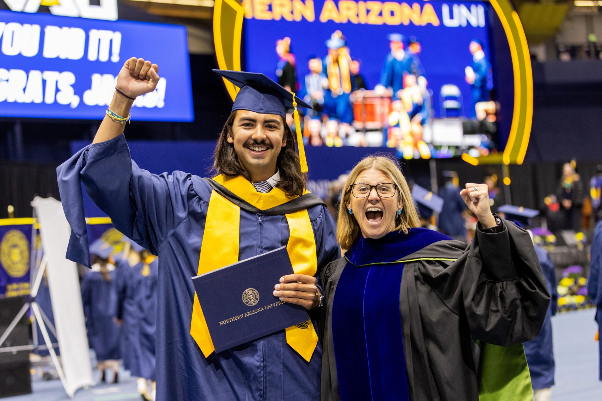 Commencement parking and directions | NAU